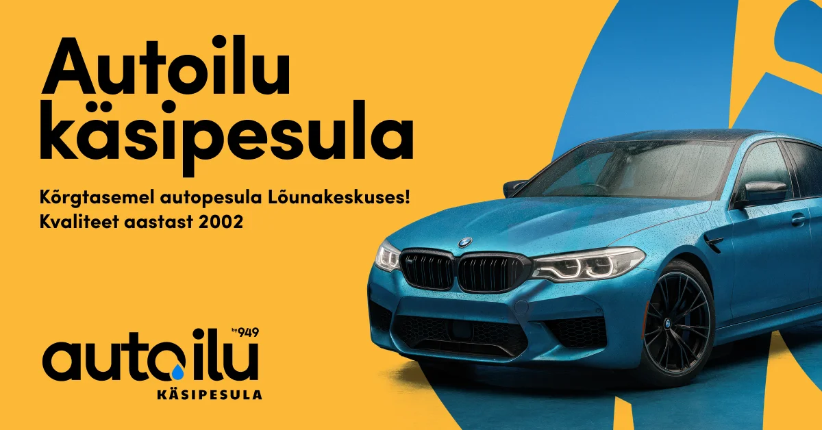 Teenused ja hinnakiri - Lõunakeskuse autopesula Tartus